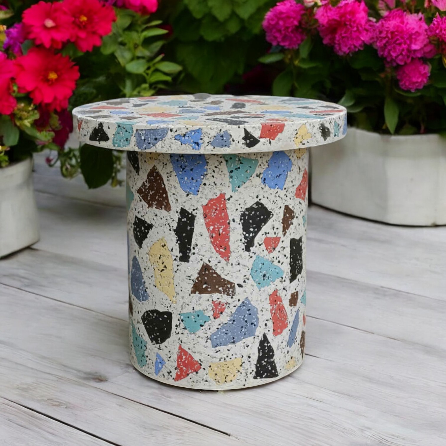 Multicolor Terrazzo Coffee Table